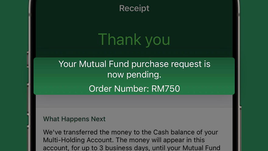 Purchase Mutual Funds on the TD app