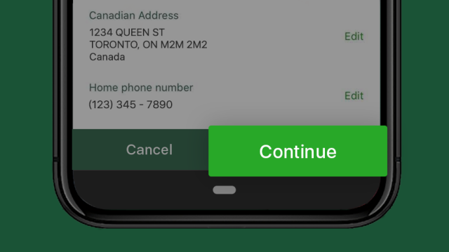 How to send an international money transfer on the TD app